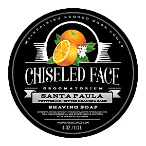 Santa Paula Citrus - Handmade Luxury Shaving Soap from Chiseled Face Groomatorium