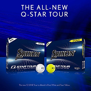 Srixon unisex adult White Golf Ball, White, Dozen US