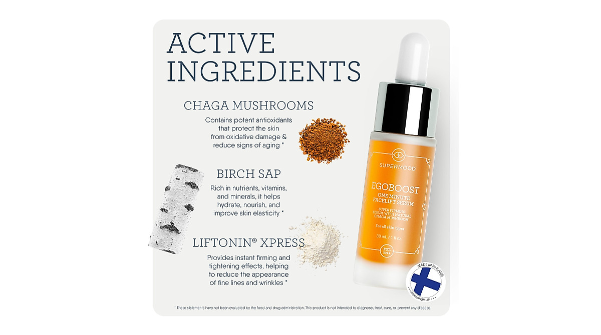 Supermood Egoboost Face Lift Serum for Youthful Skin