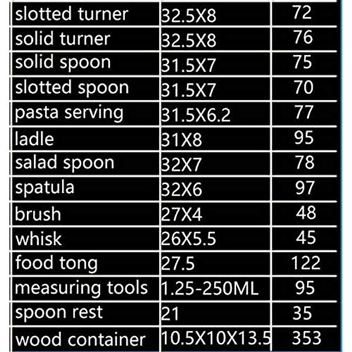 LMMDP Beech Silicone Kitchen Tools Set Cooking Tools Utensils Set Spatula Shovel Soup Spoon with Wooden Handle Special Heat-resistant Design