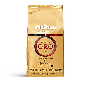Lavazza QualitÃ Oro Whole Bean Blend, Medium Roast, 2.2 Pound (Pack of 1) ,100% Arabica, Central America & African highland origins, Fruity & Aromatic