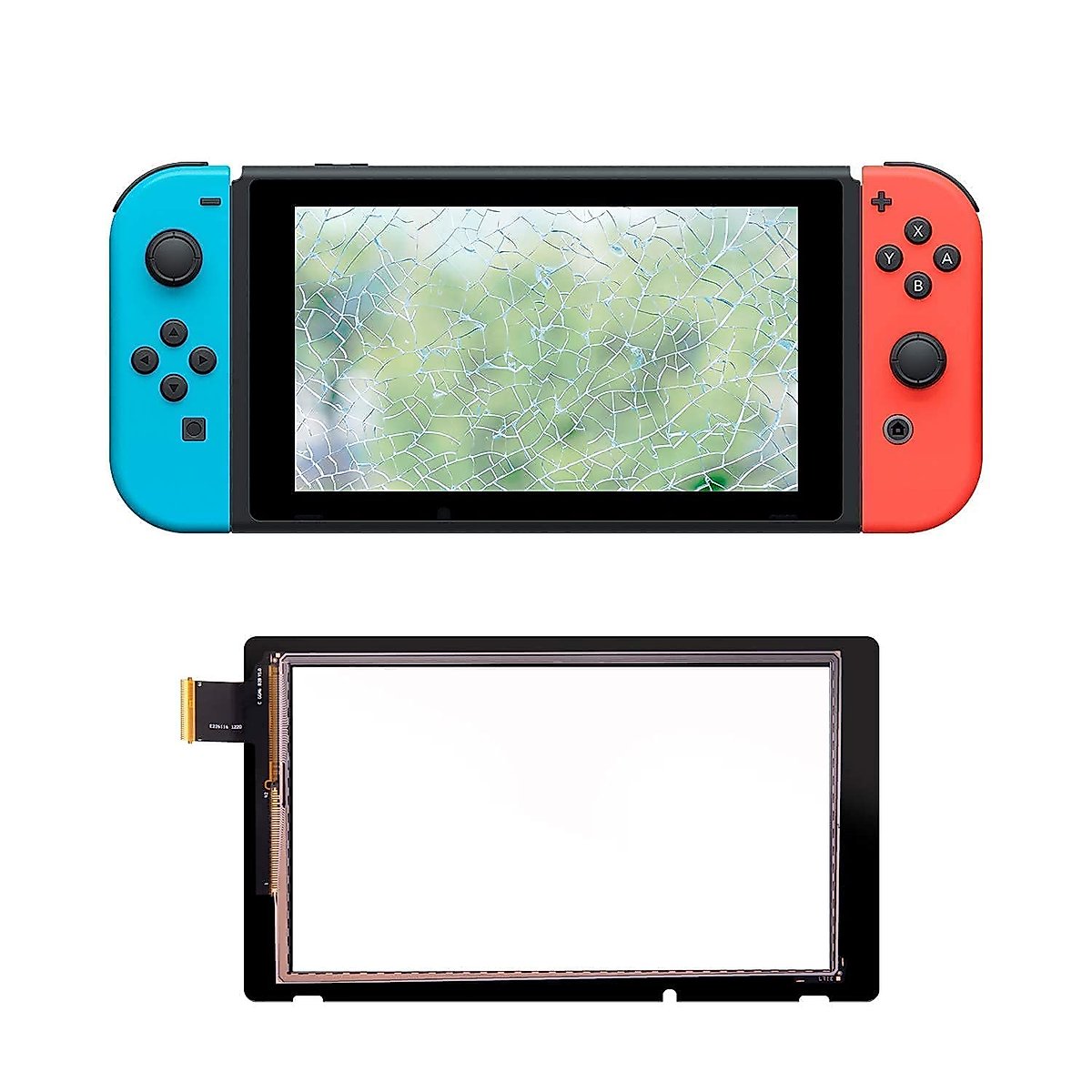 LCD Replacement Screen and Digitizer Touch Screen Set for Nintendo Switch HAC-001/HAC-001(-01)