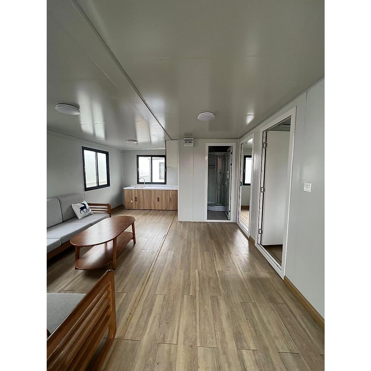 Generic Mobile Home 40ftx20ft 2to4bedrooms Prefab Container Expandable House for Sale Steel Folding Prefabricated Home for Adults