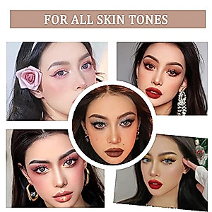 QQwow 10 Colors Eye Makeup,Double Colors Eyeshadow Stick Makeup,Thrive Cosmetics Eye Brightener,Eyeshadow Matte Pearlescent Eyeshadow Makeup Eyeshadow Pencil,5 Pack