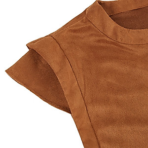 Pirate Vest Renaissance Costume Men Vest Medieval Pirate Costume Viking Tunic Vest Light Brown S