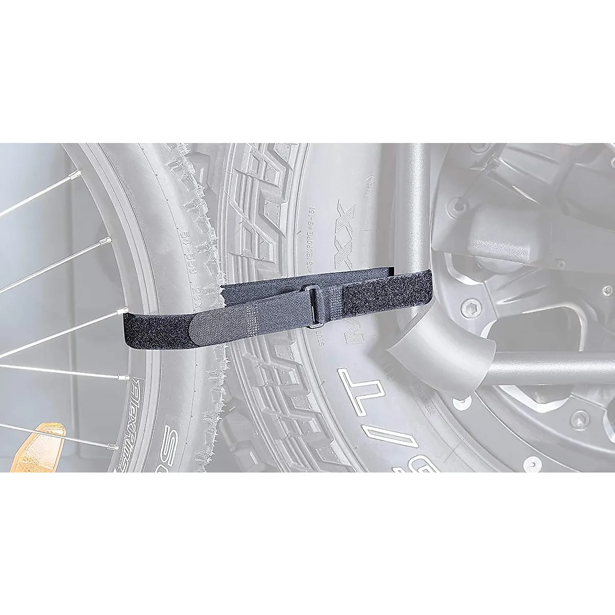 Rhino-Rack Spare Tire Bike Rack, 2 Bike Carrier, Holds Many Types of Bikes, Black (RBC025)