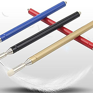 STOBOK Telescopic Pointer Teaching Pointers Extendable Hand Pointer Stainless Steel Classroom Whiteboard Pointer for Teachers (Gold)