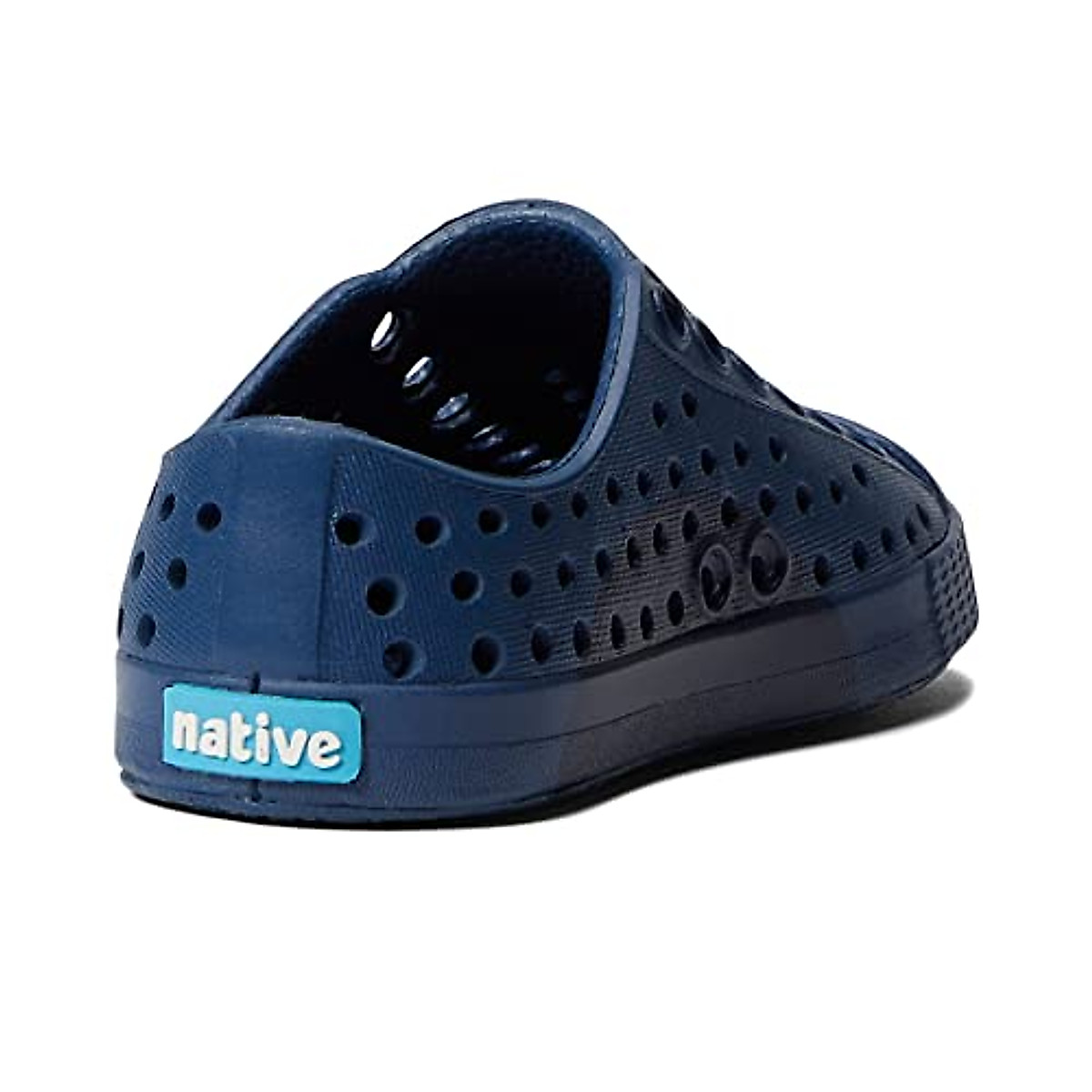 Native Shoes Baby Boy's Jefferson Block (Toddler) Frontier Blue/Frontier Blue/Insight Circle 9 Toddler M