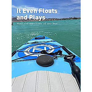 Fosi Audio B2 Bluetooth Shower Speaker, IPX7 Waterproof Bluetooth Speaker with 24H Playtime, Supports TWS Stereo Sound Mode, Portable Speakers Bluetooth Wireless for Outdoor, Hiking, Camping, Boating