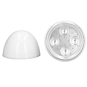 Egg Cooker with 4 Egg Capacity Microwave Hardboiled Egg Maker Compact Design ABS Material Egg Boiler Steamer for Home Use Hard Boiled Eggs