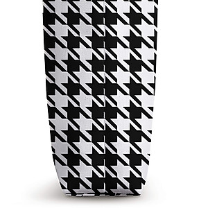 Houndstooth Pattern Checkered Blocks Hounds Tooth Op Art Tote Bag
