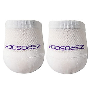 ZeroSock Womens Bamboo Viscose Toe Capper Socks With Grip (4 Pairs Per Box)