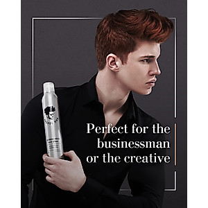 Avenue Man Extreme Hold Hairspray, 9.0 oz - Paraben-Free Hair Spray for Men with Natural Extracts - Hair Products For Men - Extra Firm Hold Hair Spray, Made in Portugal