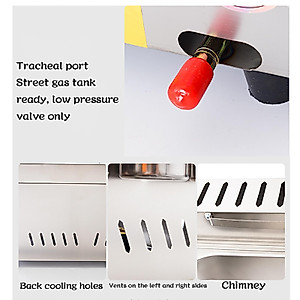 Gas fryer commercial fryer gas liquefied gas fryer professional catering equipment fryer fried dough stick machine French fries fried chicken pot is suitable for commercial, hotel, etc. B