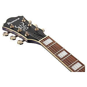 Ibanez AS Artcore 6-String Semi-Hollow Body Electric Guitar (Metallic Purple Flat, Right-Handed)