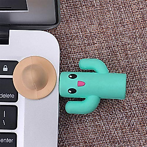 WDOIT 1 Pc 2 GB / 4 GB / 8 GB / 16 GB / 32 GB / 64 GB Creative U Disk 2.0 USB Mini Cute Cactus-Shape Flash Drive Pen Drive Data Storage Memory Stick, 64GB