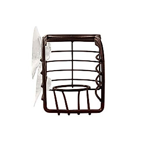 Spectrum Diversified Ashley Sponge & Brush Holder, Bronze