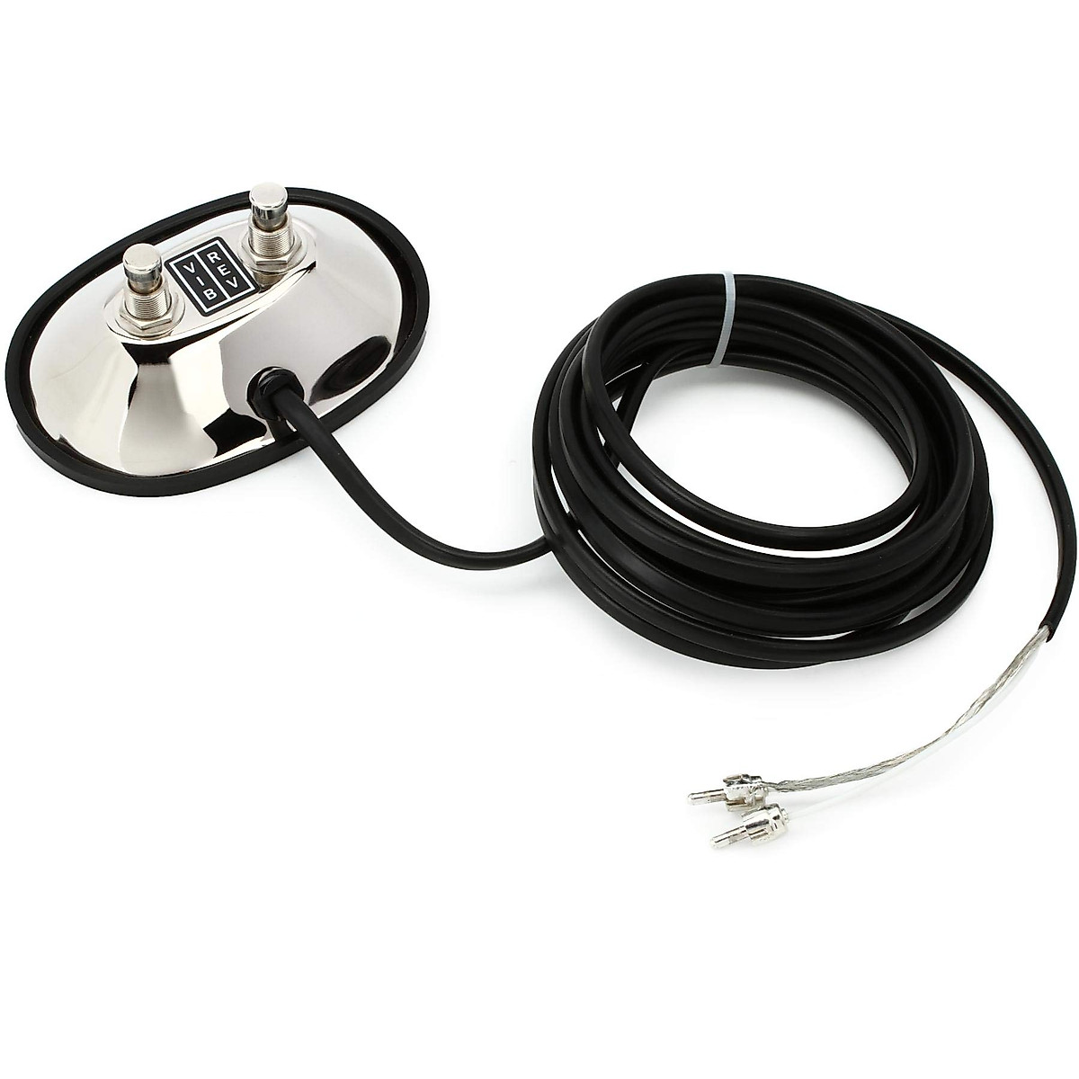 Fender Accessories 099-4051-000 2-BUTTON VINTAGE-STYLE FOOTSWITCH (RCA JACKS)