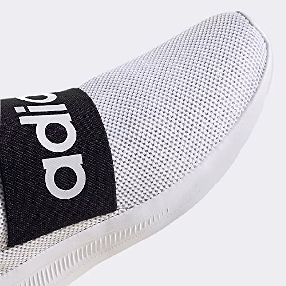 adidas Men's Lite Racer Adapt 4.0 Trail Running Shoe, White/White/Black, 12