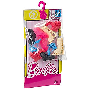 Barbie Accessories Curvy & Tall Doll Shoe Pack