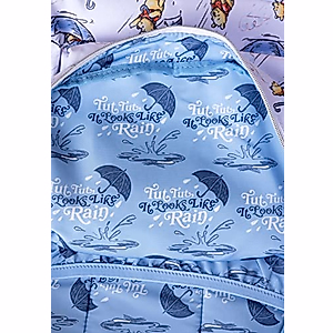 Loungefly Winnie the Pooh Rainy Day Mini Backpack Standard