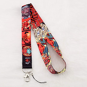 WSNANG D&D Lanyard ID Card Holder Keychain Video Game Gift Funny D&D Gamer Gift Geeks Gift (D&D ID)