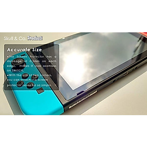 Skull & Co. Tempered Glass Screen Protector for Nintendo Switch (2-PACK)