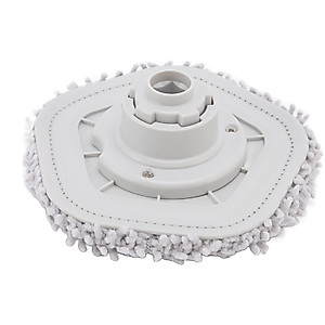 2Pcs Replacement Mop Pad Sweeper Cleaning Mop Cloth Side Brush Acuum Cleaner Rag Accessories Practical Durable for Dreame W10 Pro