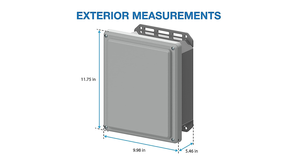 Serpac IP67 Waterproof Plastic Enclosure for Project Boxes
