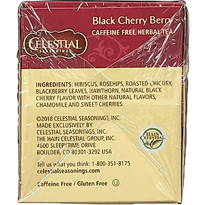 Celestial Seasonings Black Cherry Berry Tea, 20 ct