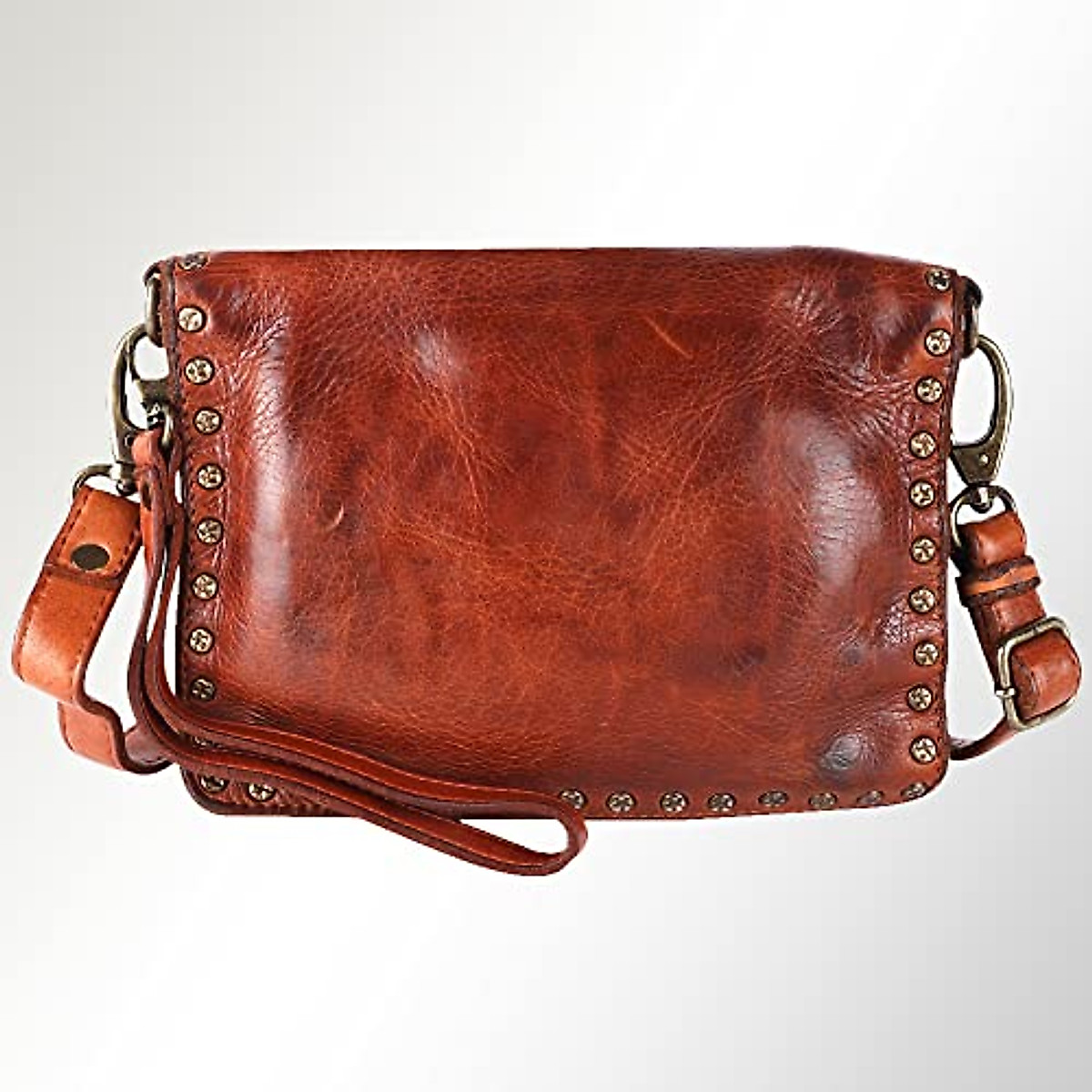 SPAGHETTI WESTERN Full Grain Leather Wallet - NMBG104 | Wallet | Clutch | Leather Wallet| Clutch Purse| Leather Pouch | Leather Wallet for Women