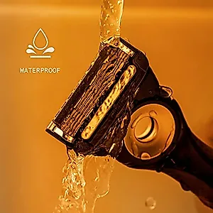 Gillette Heated Razor for Men, Starter Shave Kit by GilletteLabs, 1 Handle, 2 Razor Blade Refills, 1 Charging Dock