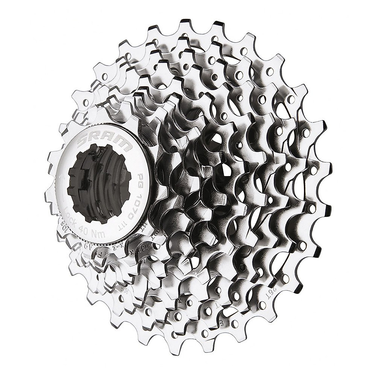 SRAM PG-1070 Cassette - 10 Speed, 11-28t, Silver