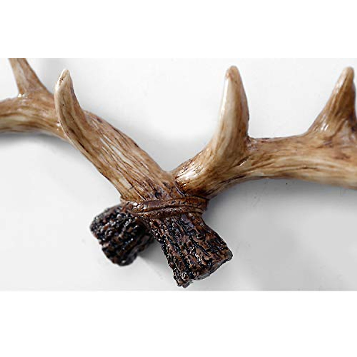 GISELA D Retro Antlers Wall Hook Coat Clothes Hanger Rack Towels Hanger Chic Coat Rack, Key Holder,Hat Hanger,Bath Room Wall Hanger (Light)