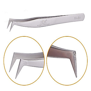 Vetus Tweezers，Non-magnetic Volume Eyelash Extensions Tweezers Vetus SA Series (6A-SA)