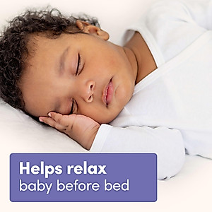 Aveeno Baby Calming Comfort Moisturizing Lotion with Relaxing Lavender & Vanilla Scents, Non-Greasy Body Lotion with Natural Oatmeal & Dimethicone, Paraben- & Phthalate-Free, 18 fl. Oz