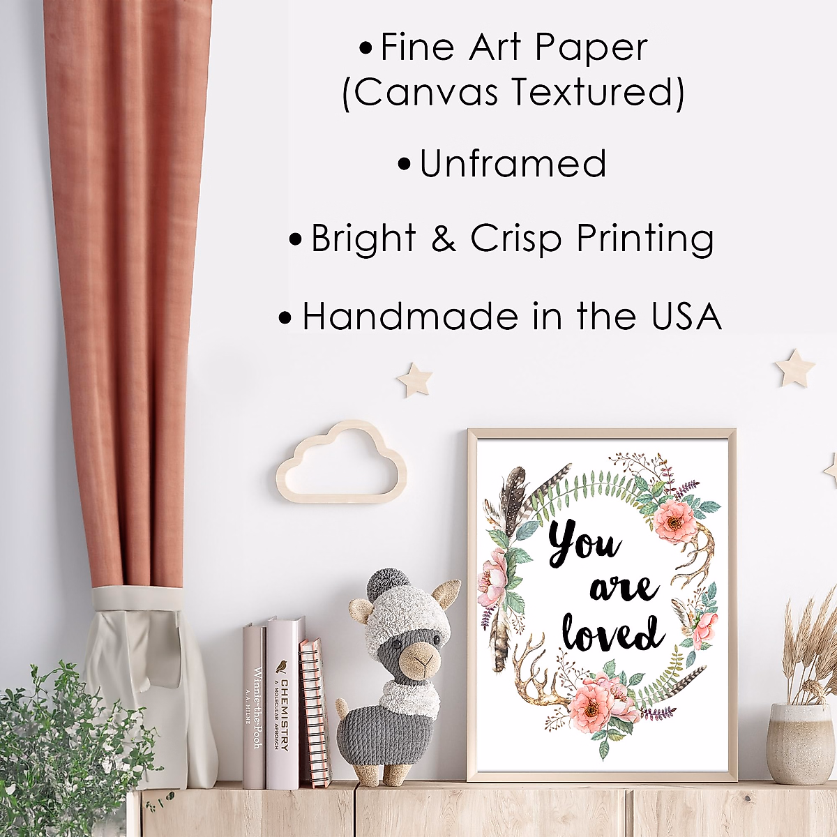 Beach Decor Art Prints (Set of 4) - Unframed - 8x10s | Serene and Inviting Coral-Themed Wall Art Prints | Perfect for Nautical and Ocean-Inspired Home Decor | Bathroom Wall Decor | Apartment Decor