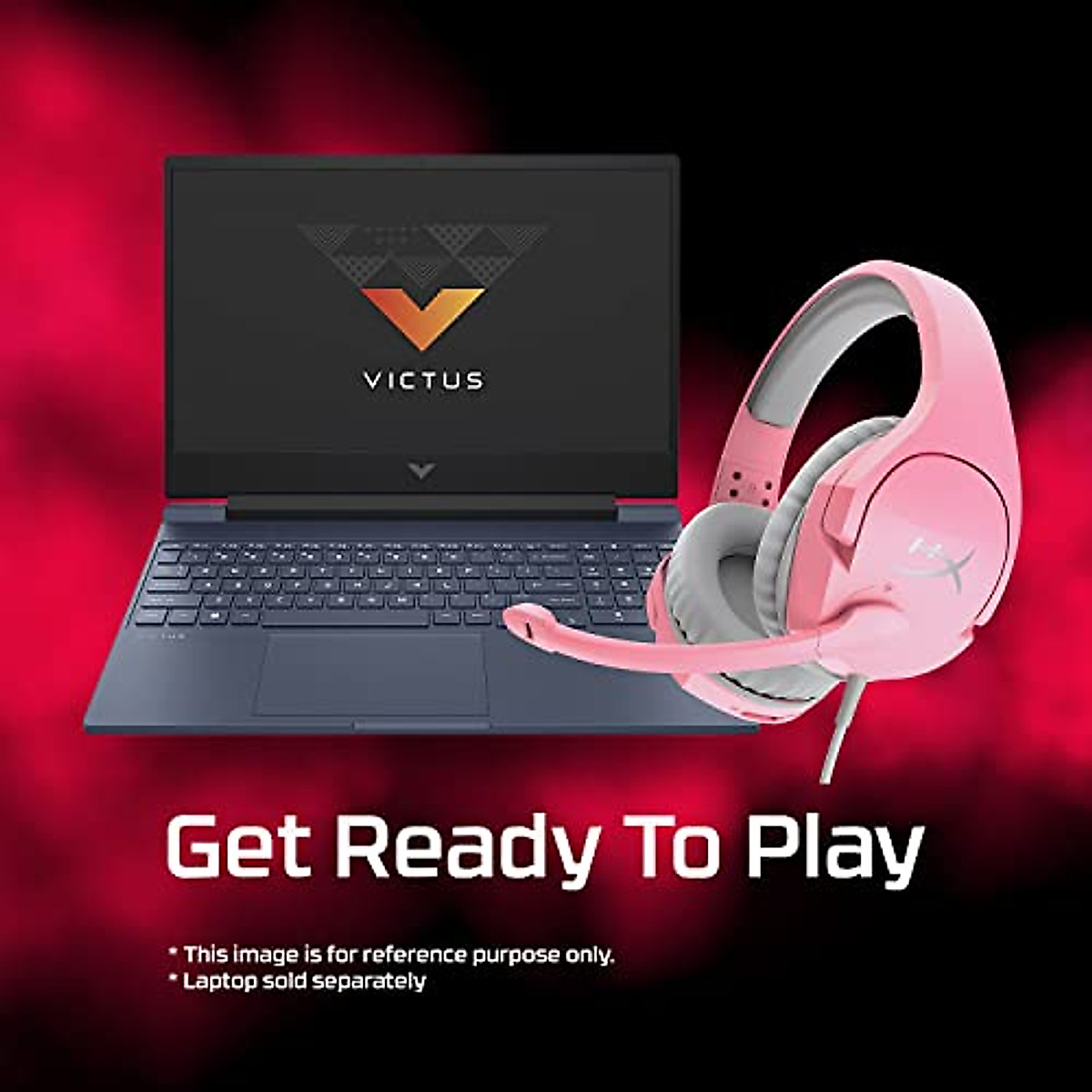 HyperX Cloud Stinger – Gaming Headset, Memory Foam, Soft Leatherette, Durable Steel Sliders, Swivel-to-mute Noise-Cancelling Microphone, Works on PC, PS4, PS5, Xbox and Mobile – Pink