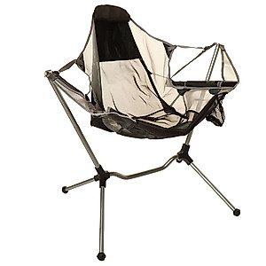 NEMO Equipment Stargaze Reclining Luxury Camping Chair, Graphite/Smoke