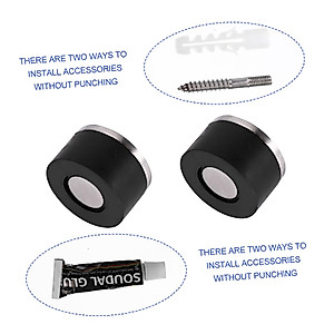 Operitacx 4 Pcs Doorstop Anti-Collision Door Stop Door Holders Rubber Door Protector Anti-Collision Stopper Wall Protector Bumper Door Bumper Walls Mute Stopper