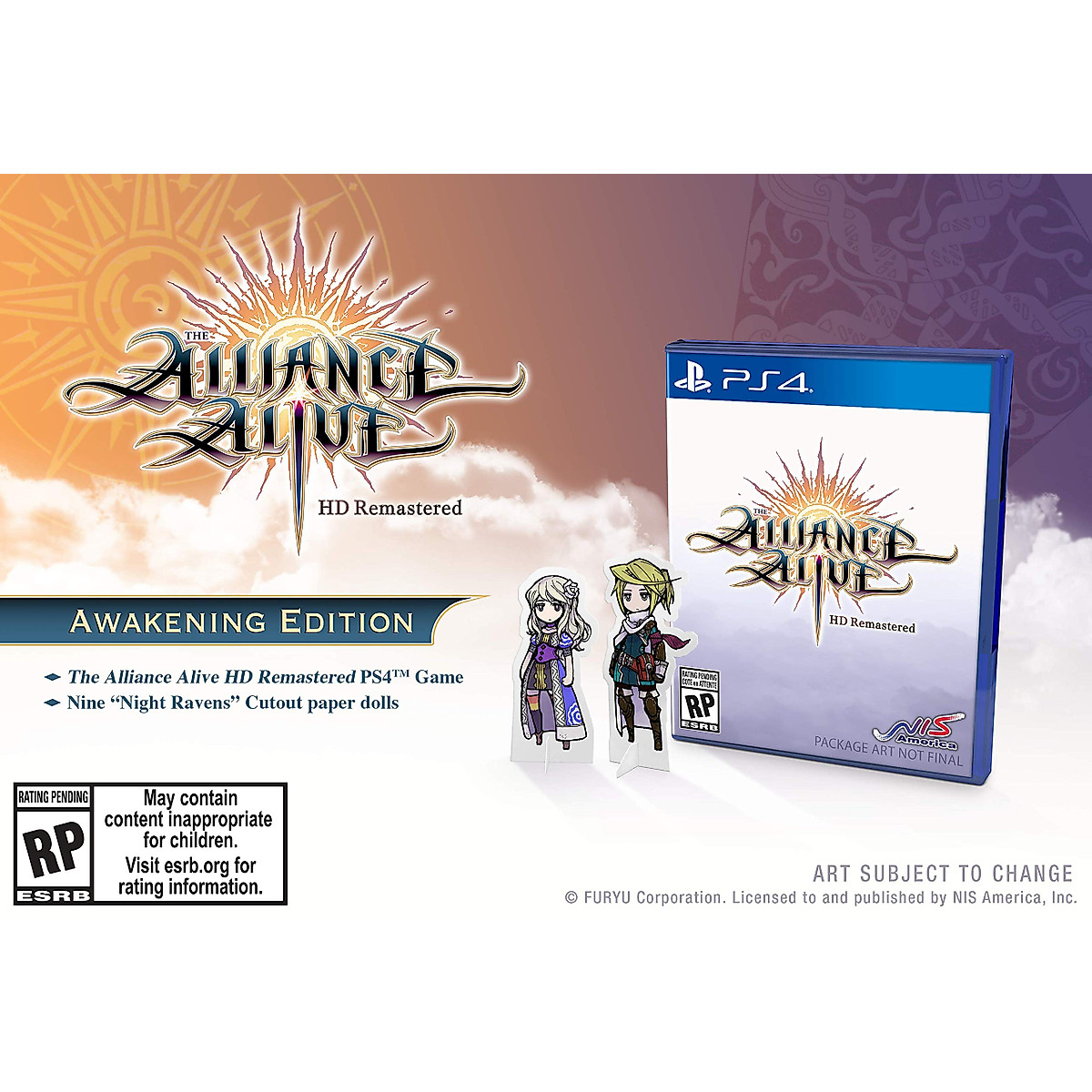 The Alliance Alive HD Remastered - PlayStation 4