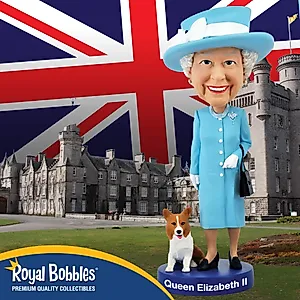 Royal Bobbles Queen Elizabeth II Collectible Bobblehead Statue
