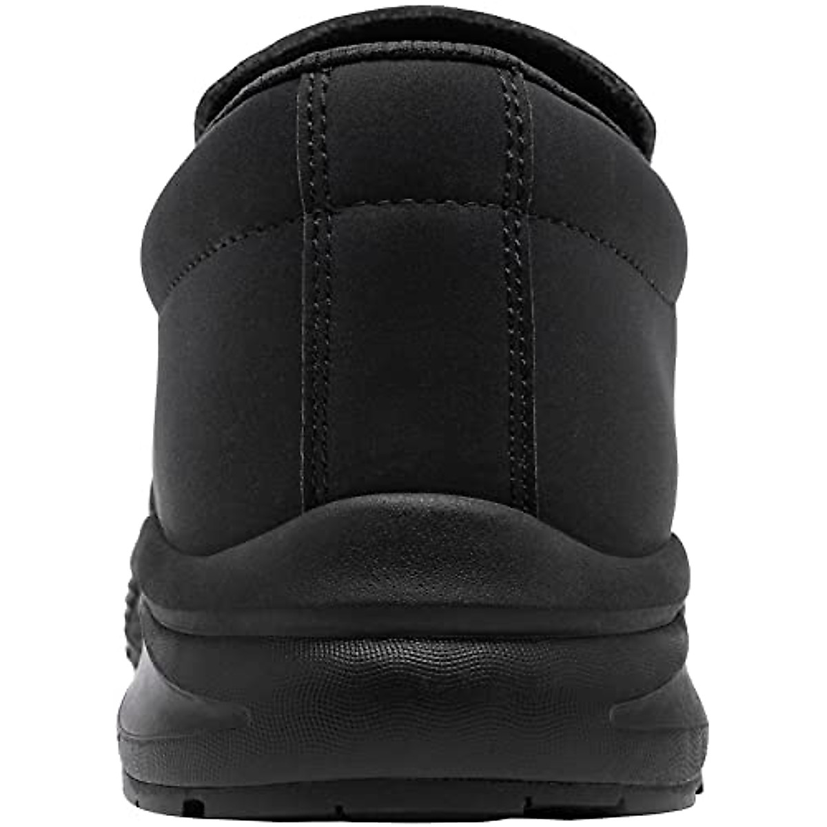 LARN SAFETY Men Slip-Resistant Chef Shoes Waterproof Kitchen Work Footwear Restaurant Hospital Nursing Garden(Black/9.5US)