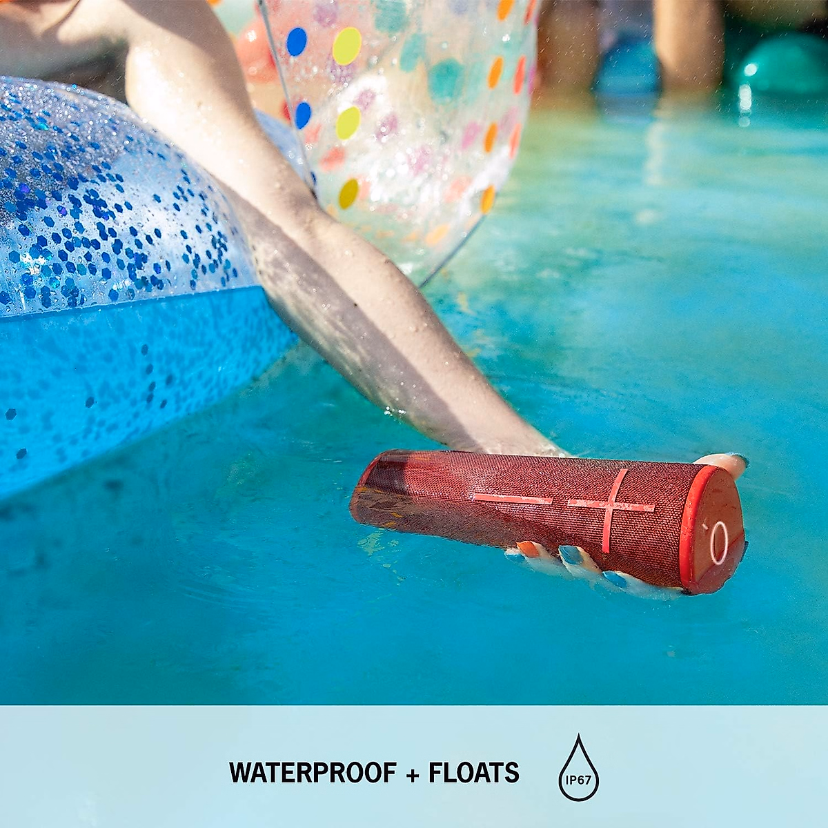 Ultimate Ears Boom 3 Wireless Bluetooth Speaker, Bold Sound + Deep Bass, Bluetooth, Magic Button, Waterproof, 15 Hours Battery, Range of 150 ft - Ultraviolet Purple (Renewed)