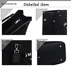 FSDWG Women Fashion Handbags Wallet Tote Bag Shoulder Bag Top Handle Satchel Purse