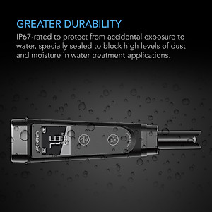 AC Infinity Hydroponic Meter PRO Kit, High Precision Digital pH Pen with ±0.01 pH Accuracy and Interchangeable Probe, All-in-One Temp Salinity EC TDS pH Meter, Water Hydroponic Gardens Aquariums Pools
