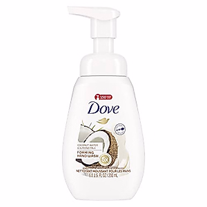 Dove Foaming Hand Wash Coconut Water & Almond Milk Effectively Washes Away Bacteria While Nourishing Your Skin 6.8 oz