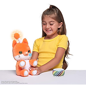 Fuzzible Friends Cubby The Fox Plush Light Up Toy – Works with Compatible Amazon Echo Devices for Interactive Activities and Sounds – Amazon Exclusive