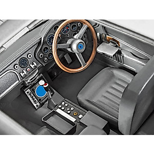 Revell 14554 Aston Martin DB5 James Bond 007 Goldfinger 1:24 Scale 122-Piece Skill Level 2 Model Car Building Kit, Silver