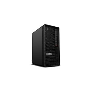 Lenovo ThinkStation P340 30DH00K5US Workstation - 1 i9-10900K - 32 GB RAM - 1 TB SSD - Tower - Raven Black - Windows 10 Pro 64-bit - DVD-Writer - English (US) Keyboard - Ethernet